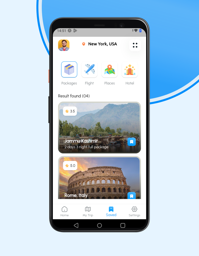 Explore Ease – Flutter Travel App Template | UI Kit | Figma FREE by ImperiaThemes